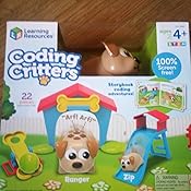 Learning Resources LER3080 Coding Critters: Ranger & Zip: Amazon.co.uk ...