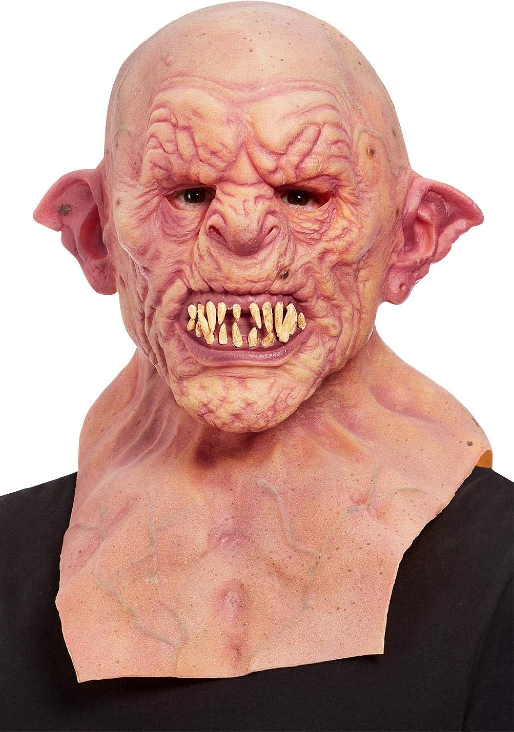 Smiffys Deluxe Veined Demon Overhead & Neck Mask, Latex – BigaMart