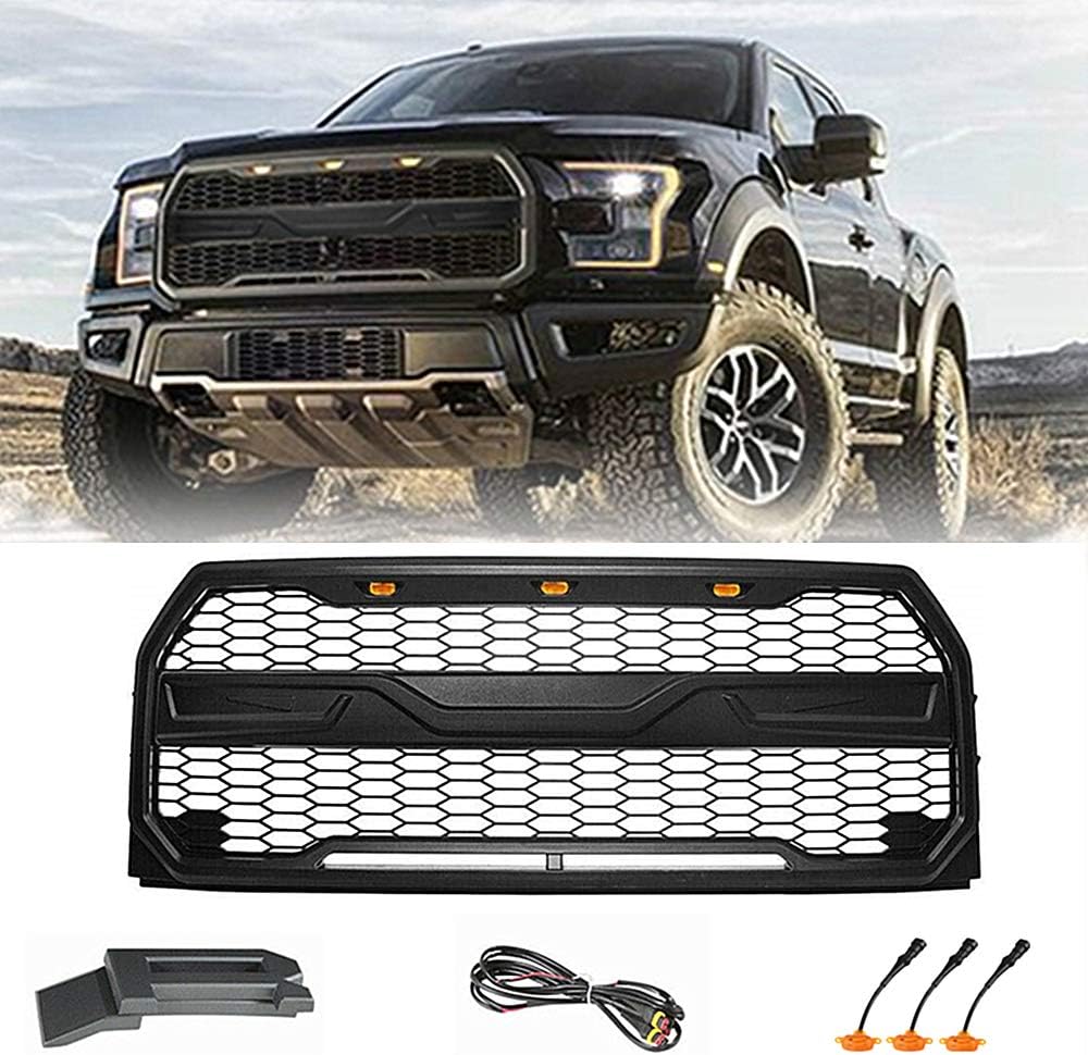 Car & Truck Exterior Parts 2015 2016 2017 FORD F150 F-150 MATTE BLACK ...