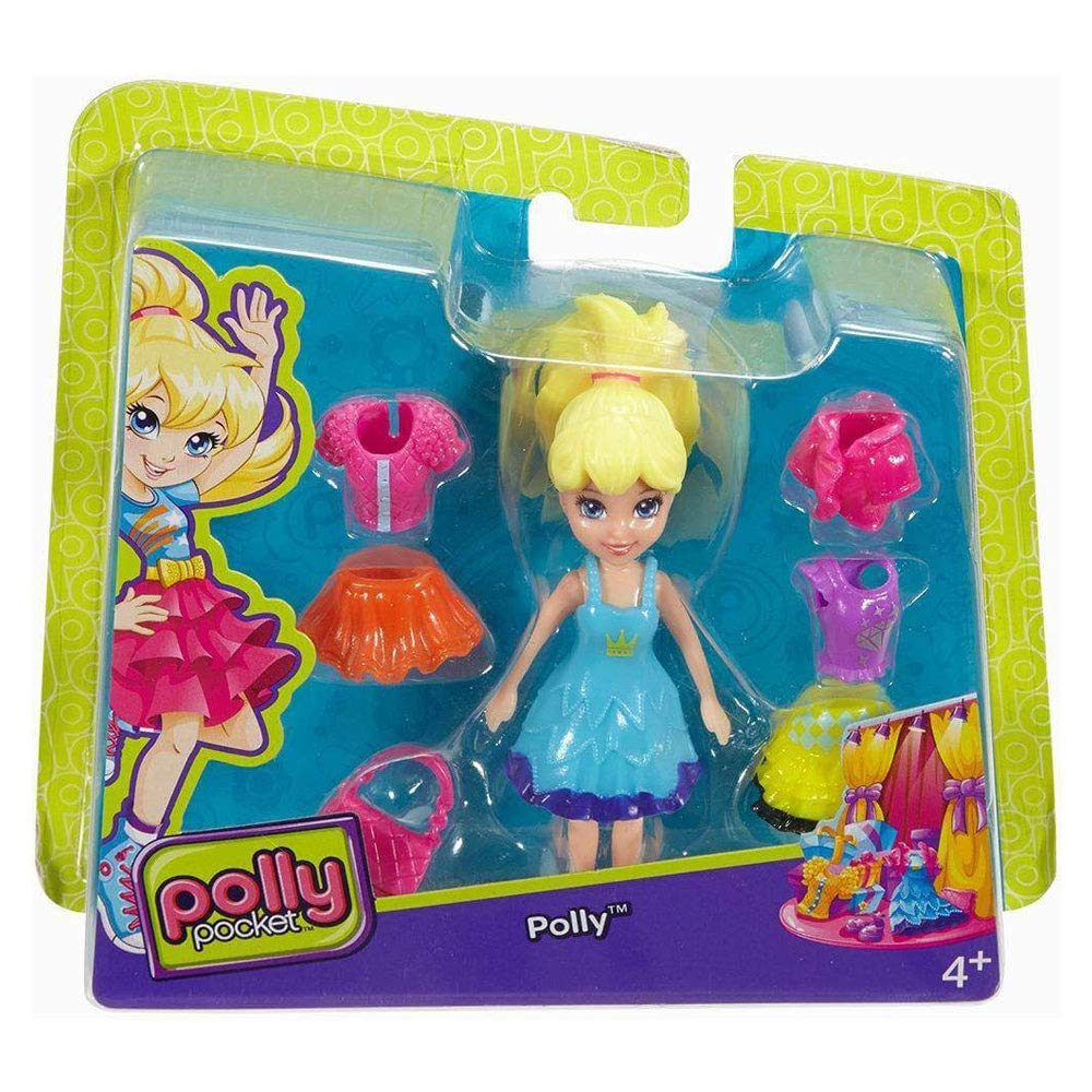 Pocket Polly Doll Fashion Set Polly Dress Turquoise - DWC83 with 3 ...
