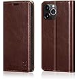 Amazon.com: Belemay Compatible with iPhone 12 Pro Max Wallet Case (6.7" 2020) Genuine Cowhide ...