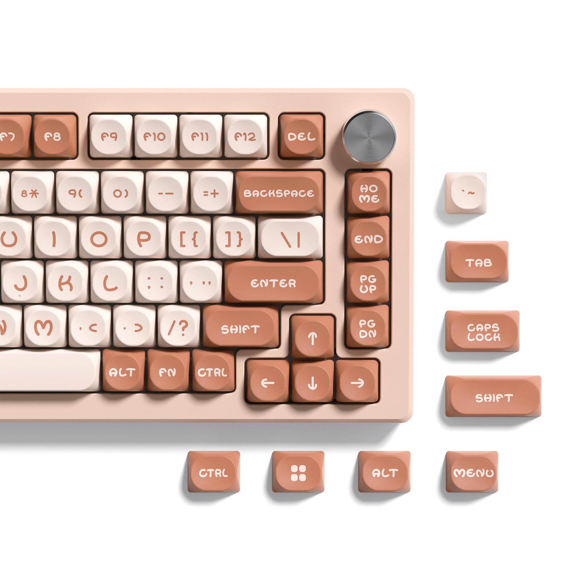 Mua Womier MOA Profile Key caps,Double Shot PBT keycaps,Round Keyboard ...