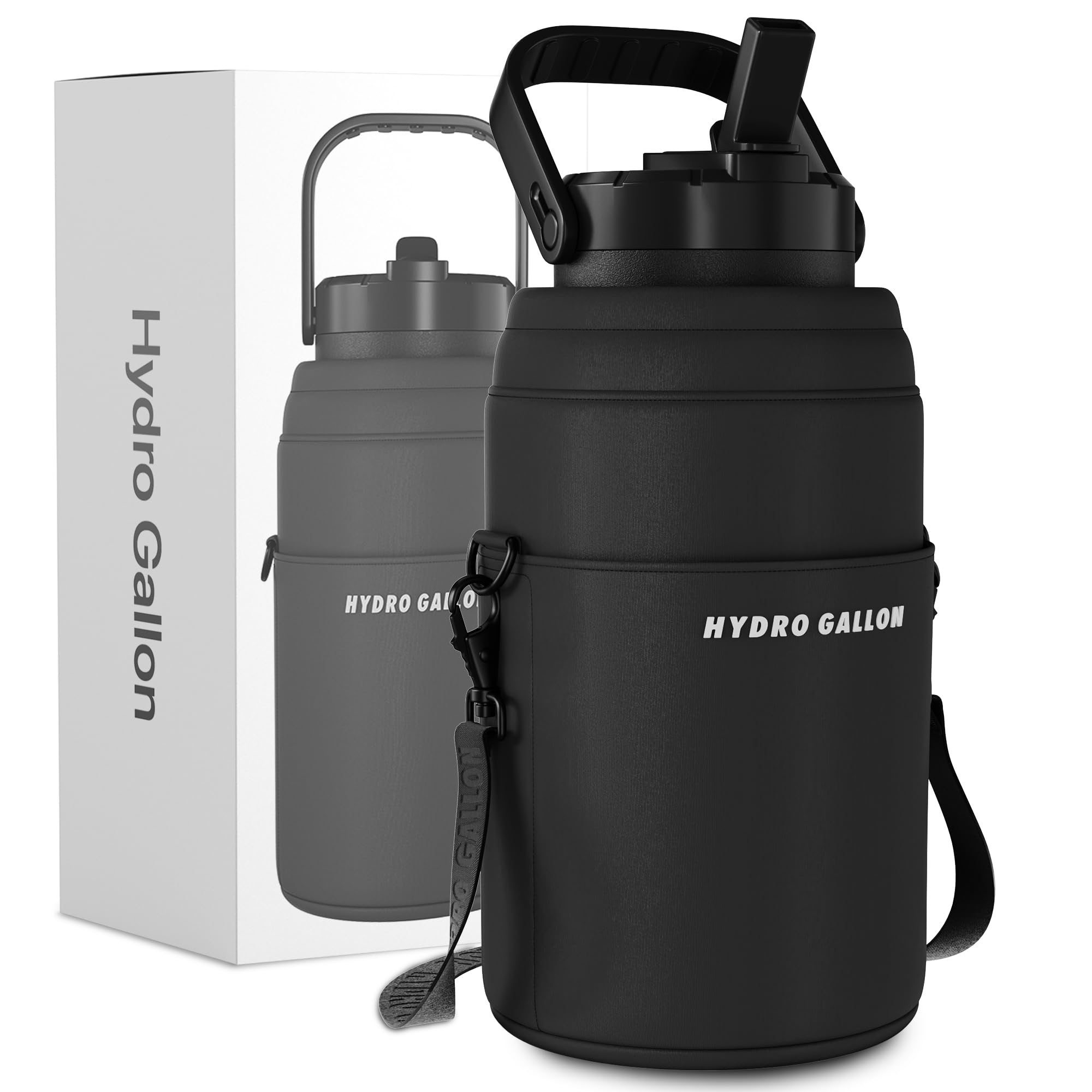 Hydro Gallon® Nomad - Insulated 64oz Half Gallon Water Bottle Jug ...