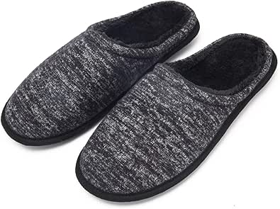 Amazon.com | COZISO Men House Slippers with Memory Foam and Comfortable ...