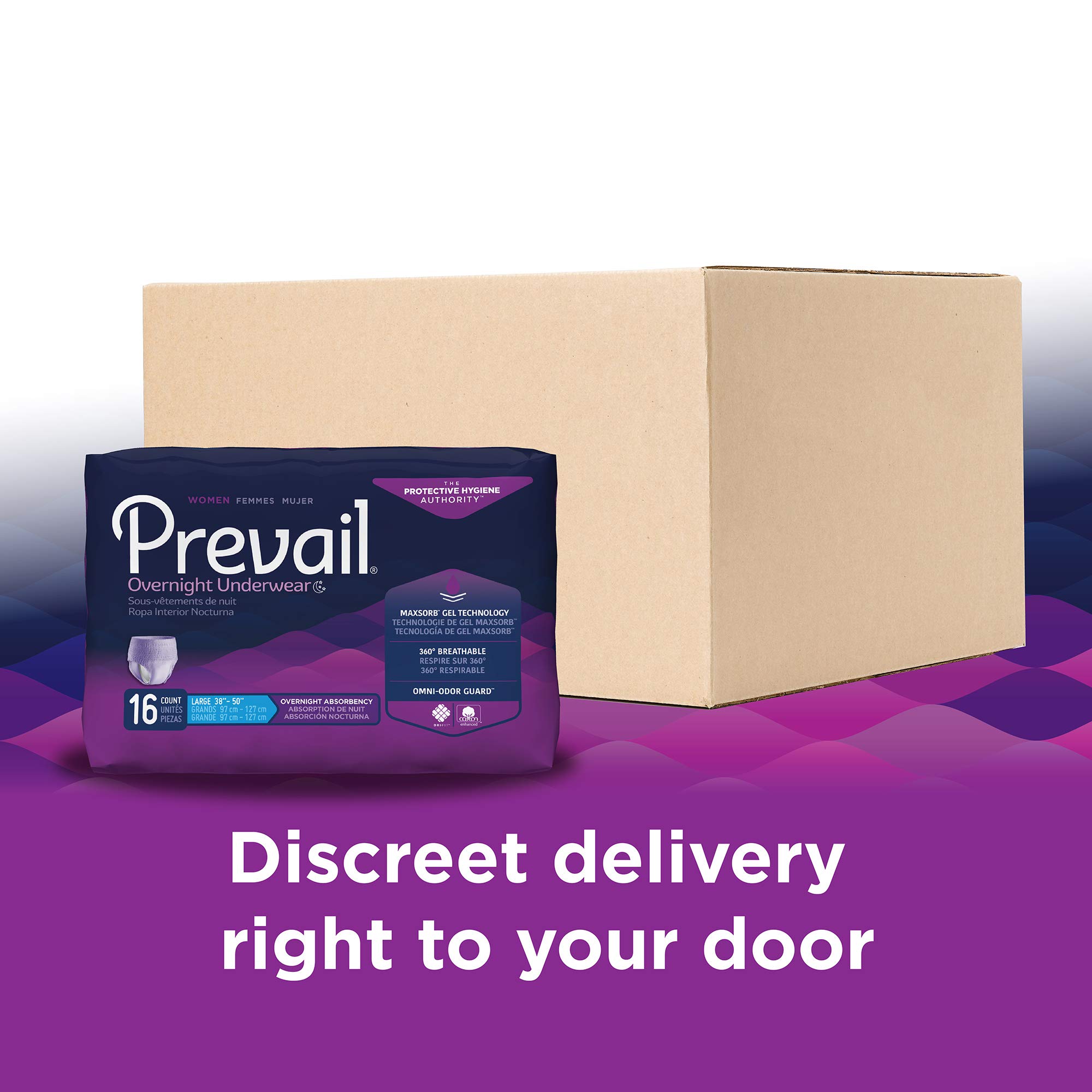 Prevail Incontinence Overnight Protective Underwear for Women ...