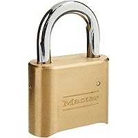 Master Lock Padlock, Set Your Own Combination Lock, 2 in. Wide, 175D ...