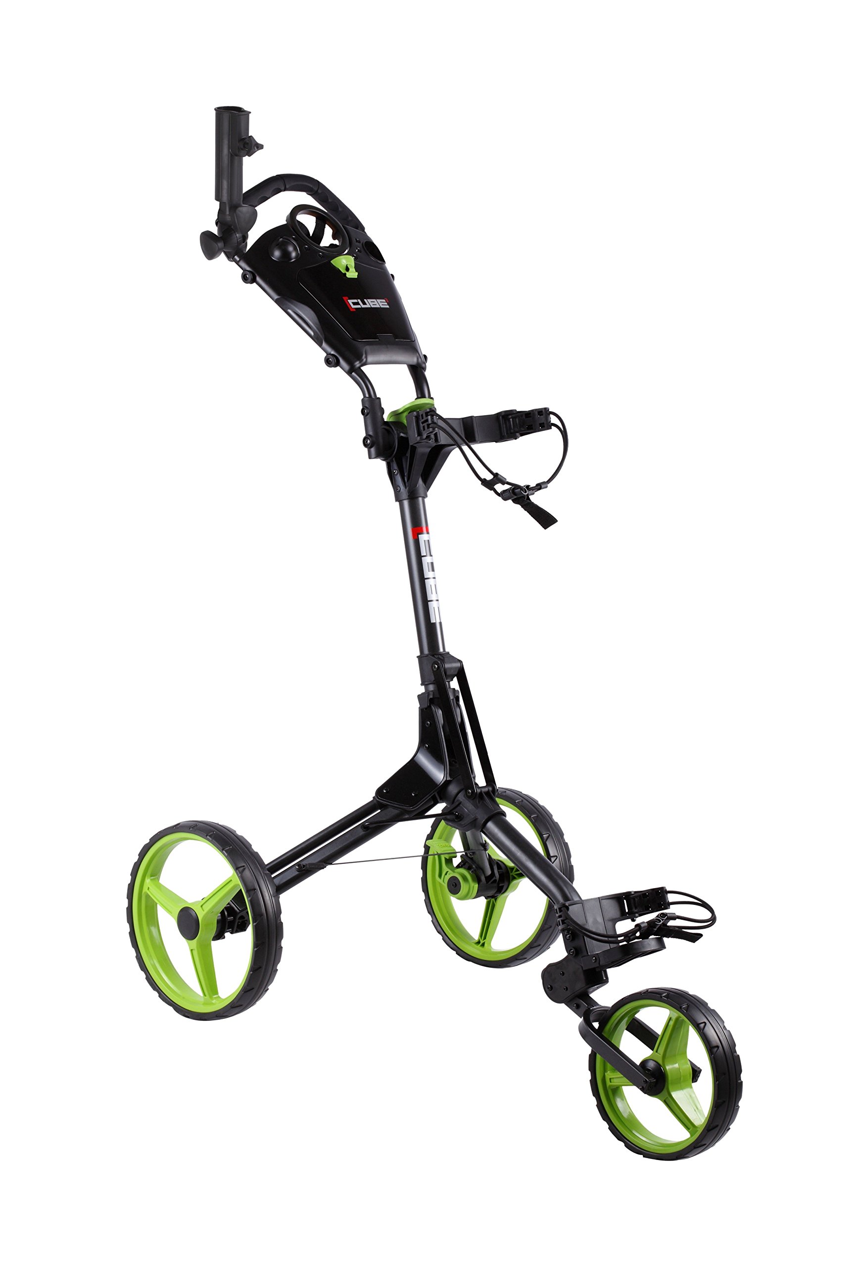 Buy Cube CART 3 Wheel Push Pull Golf CART Two Step Open Close Buy Cube CART 3 Wheel Push Pull Golf CART Two Step Open Close