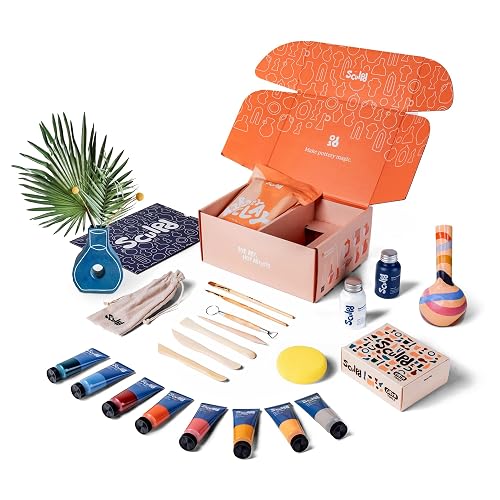 Sculpd The Original Pottery Kit - Complete Air Dry Clay Kit for Adults ...