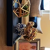 Amazon.com: Scott Living Oasis Gold Metal Table Top Décor, 8 inch: Home ...