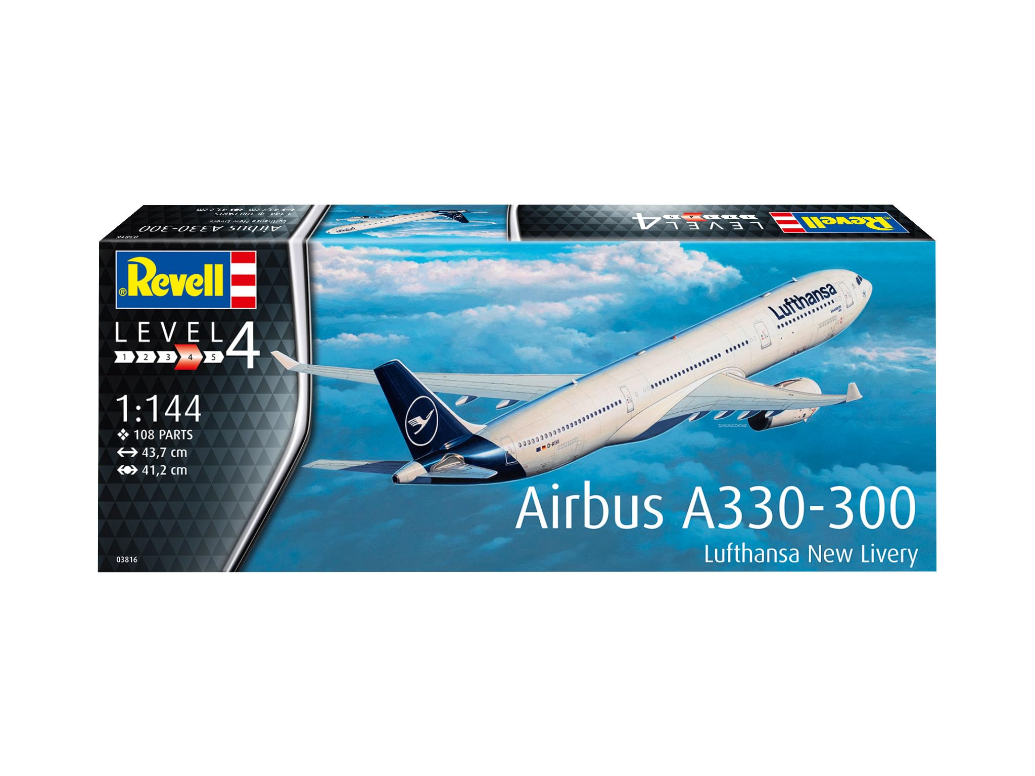 Mua Revell Airbus A330-300 Lufthansa New Livery Model Kit, Detailed ...