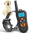 Petrainer PET998DRB1 Dog Training Collar Rechargeable and Rainproof 330 yd Remote Dog Shock ...