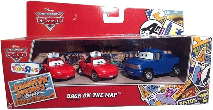 Amazon.com: Disney / Pixar CARS Movie Exclusive Radiator Springs 1:55 ...