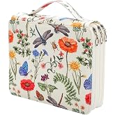 Amazon.com: BTSKY Colored Pencil Case- 120 Slots Pencil Holder Large ...