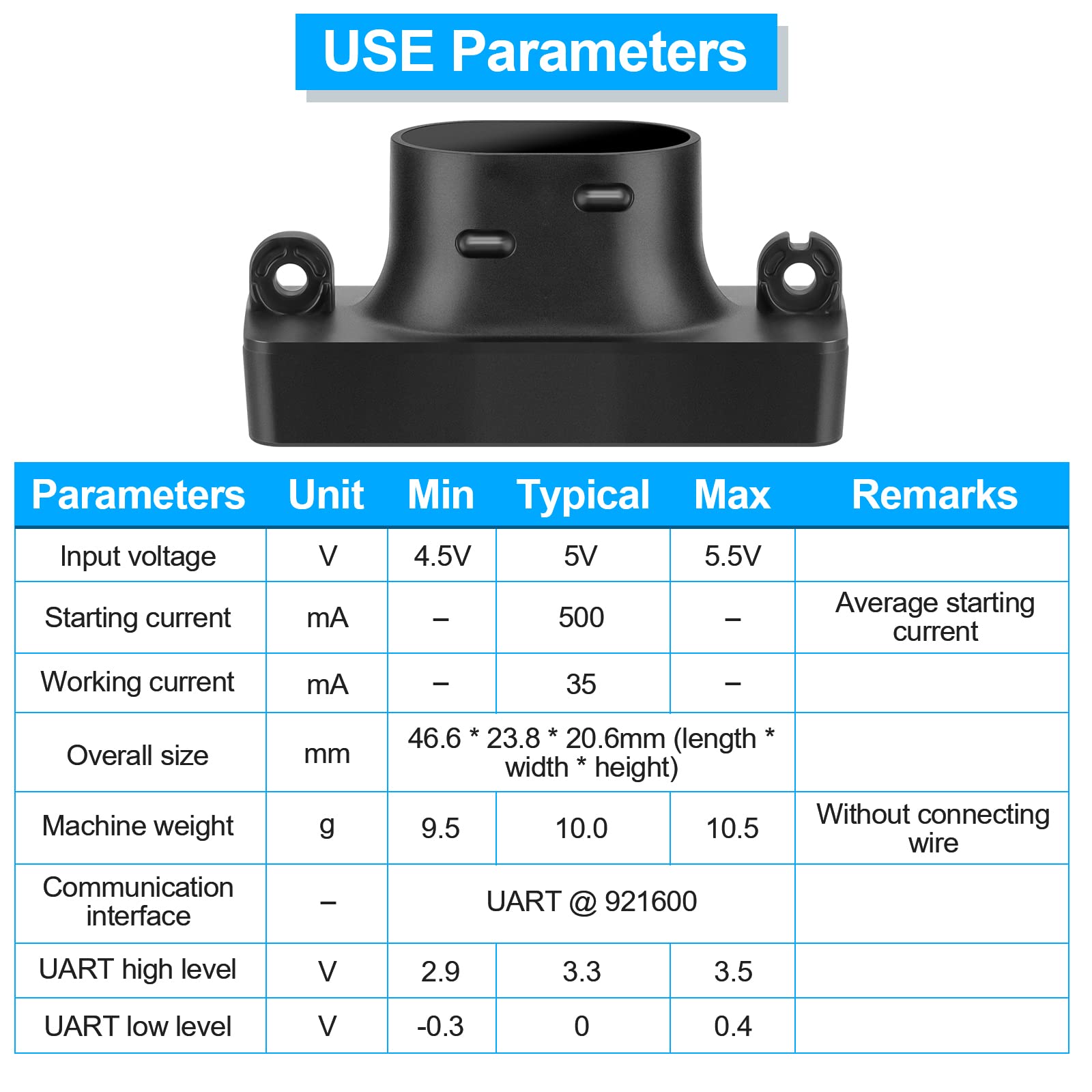 Micro LiDAR Ranging Sensor Module: STP-32 LiDAR Sensor Single-Point ...