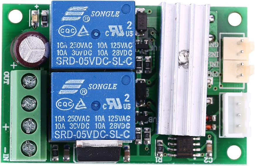 DC motor speed controller (PWM) changeover switch with DC speed control ...