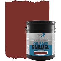 Diamond Brite Paint 5 Gallons of Oil Base Enamel Paint in Tile Green ...
