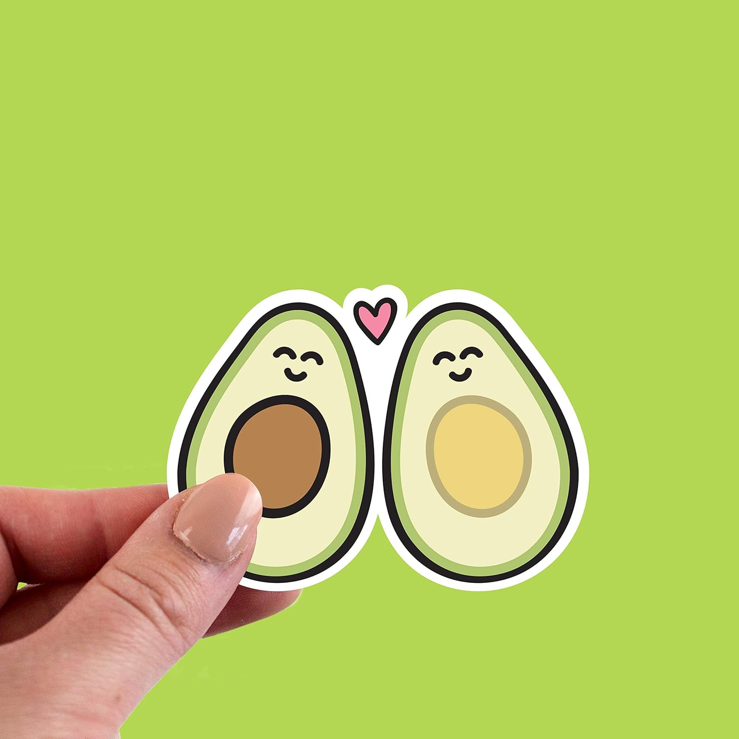 Amazon.com: Avocado Stickers, Avocado Sticker, Avocado Vinyl Sticker ...