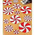 Amazon.com: CIOEY Peppermint Floor Decals 24 Pieces Large Stickers for ...