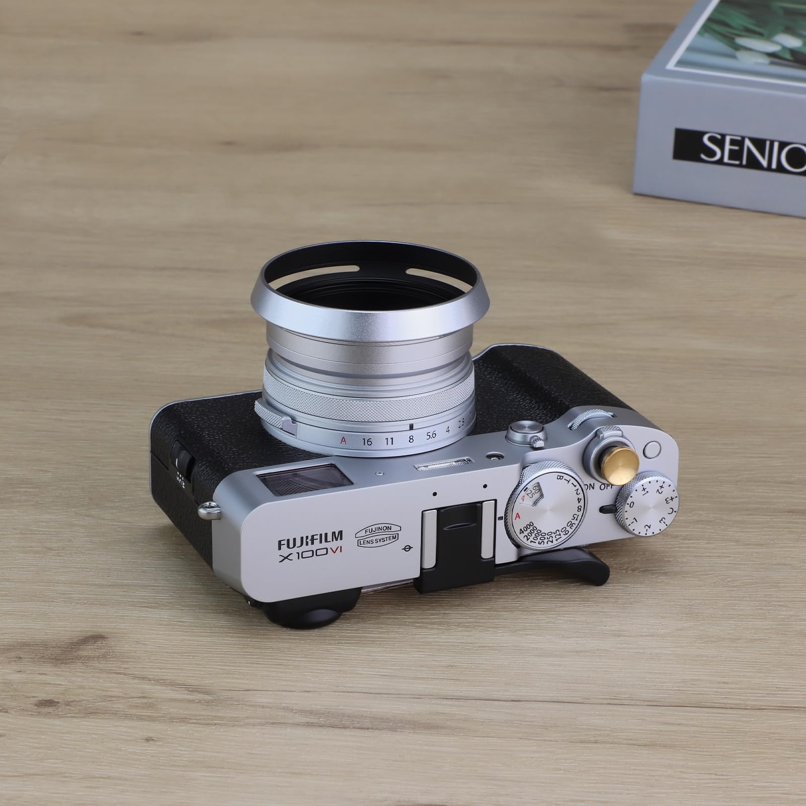 Mua Haoge LH-X53W Lens Hood with Adapter Ring Cap for Fujifilm Fuji ...