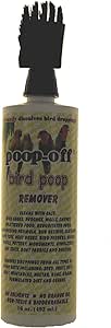 Amazon.com : Poop-Off Bird Poop Remover Brush Top, 16-Ounce : Bird ...