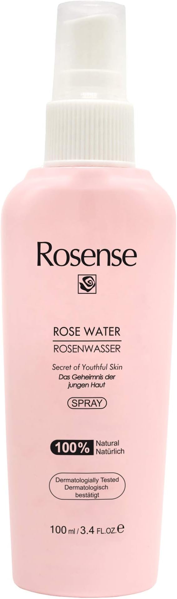 Rosense Rose Water, 100% Natural, Vegan, 100 ml: Amazon.co.uk: Beauty
