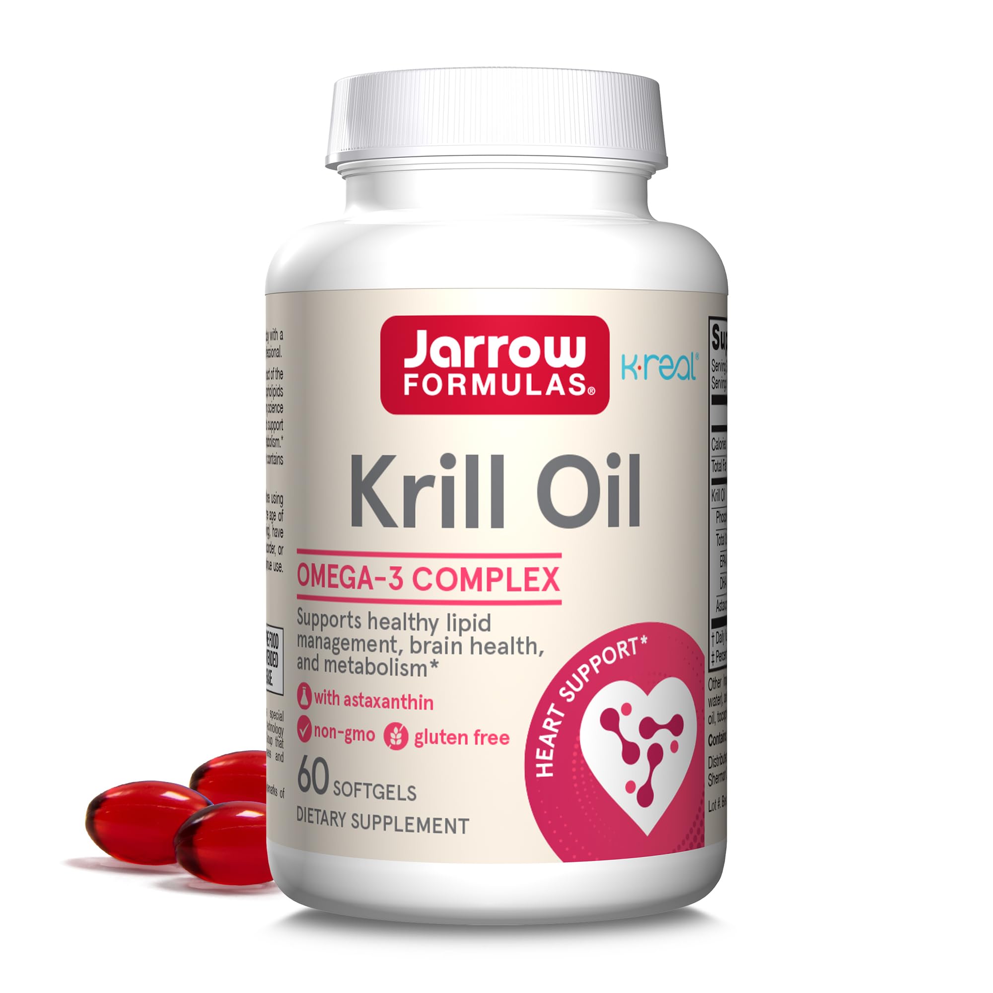 Mua Jarrow Formulas Krill Oil - Phospholipid Omega-3 Complex with ...