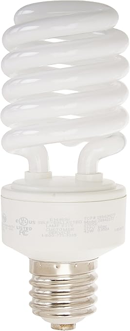 TCP 28942H277 CFL Spring Lamp - 150 Watt Equivalent (only 42w used ...