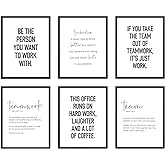 Amazon.com: Inspirational Wall Decor for Office Teamwork Wall Art ...