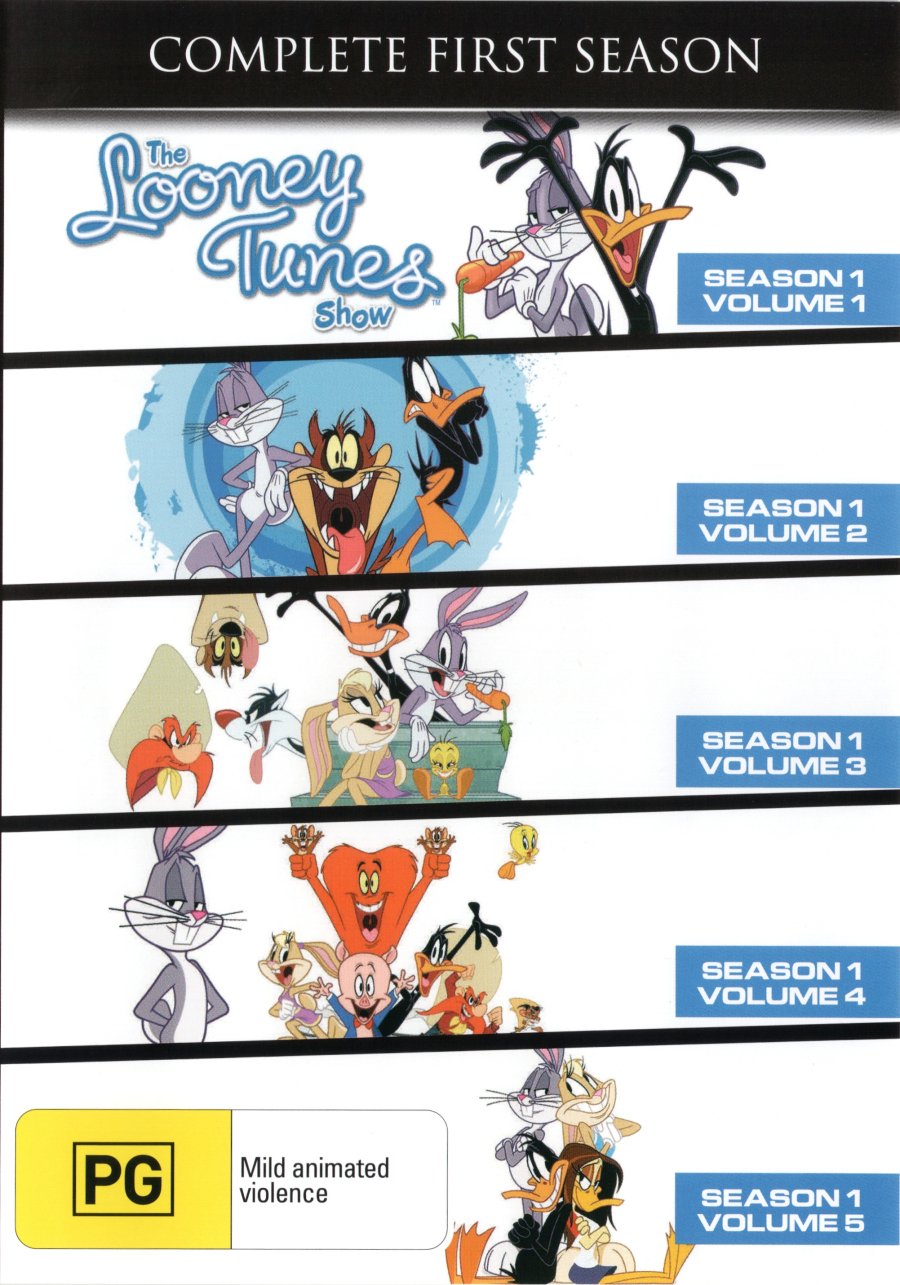 Amazon.com: The Looney Tunes Show Season 1 Volumes 1-5 | 5 Discs | NON ...