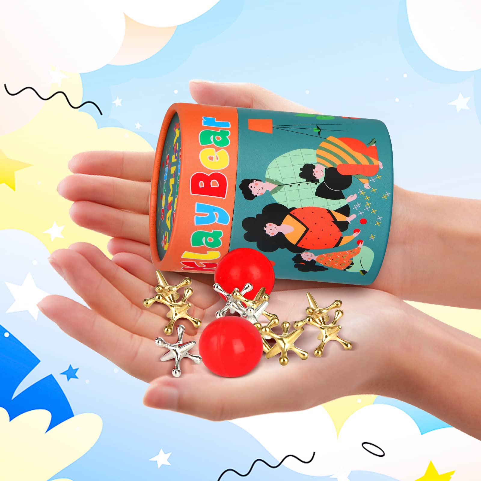 Mua Jacks Game with Ball, Retro Vintage Jax Game for Kids and Adults ...