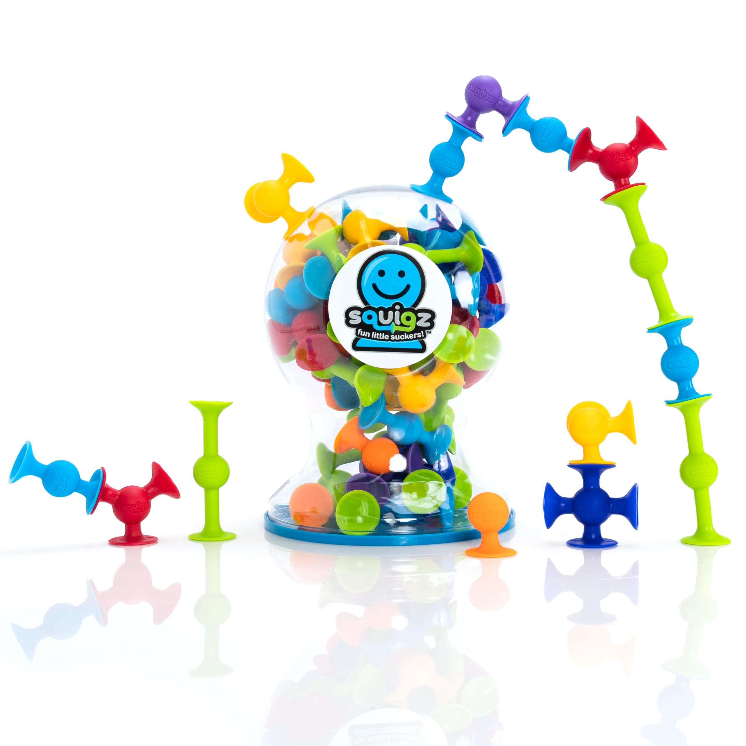Mua Fat Brain Toys Squigz Deluxe Set - 50-Piece Suction Construction ...
