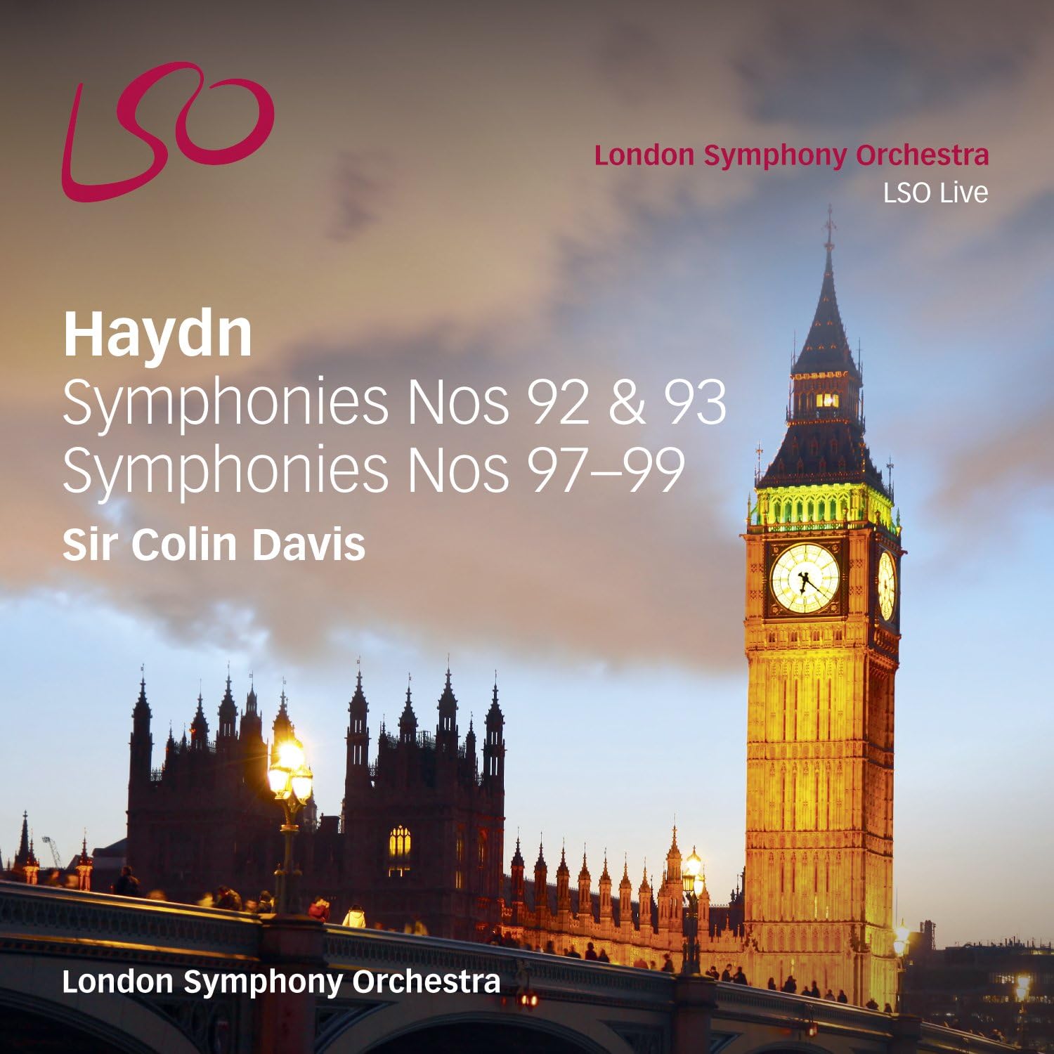 Haydn: Symphonies 92, 93, 97, 98 & 99: Amazon.co.uk: Music