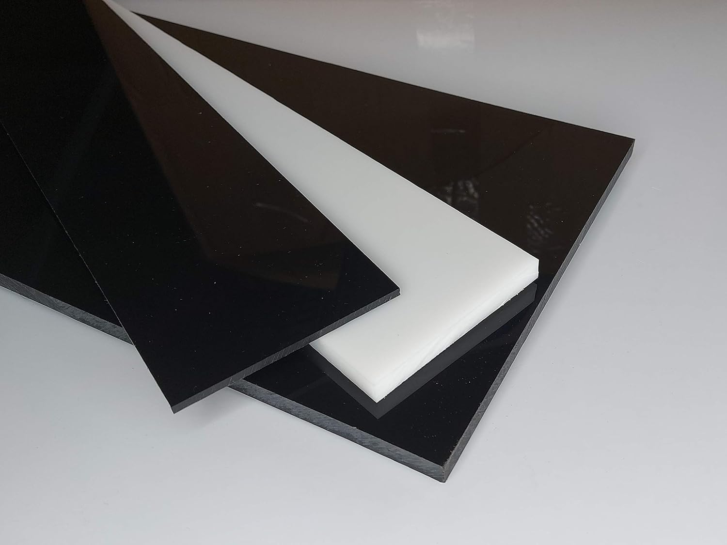 Platte aus POM, 500 x 100 x 8 mm natur (weiß) Zuschnitt alt-intech ...