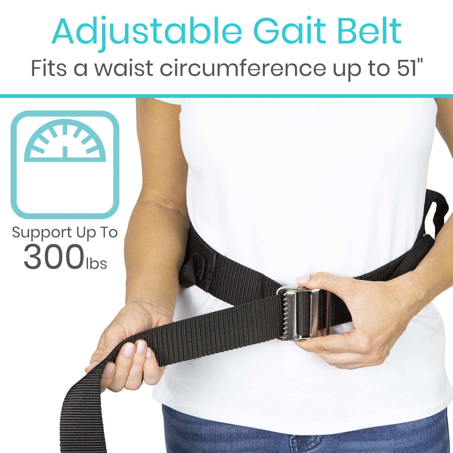Mua Vive Gait Belt (300lbs) Transfer Belt with Handles - Medical ...