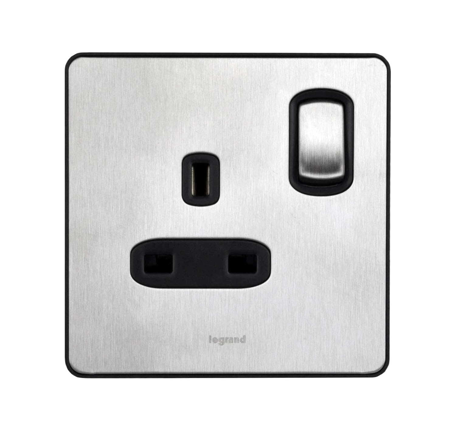 Legrand Synergy Sleek Design 832060 switched double pole socket outlet ...