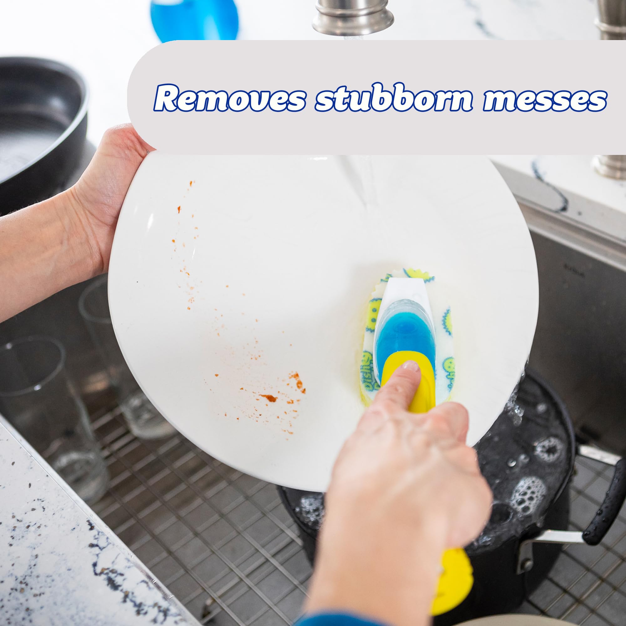 Mua Dish Daddy Dish Wand & Refill Heads, Soap Dispensing Dish Brush ...