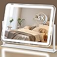 Amazon.com - ViKert Vanity Mirror with Lights, 5X Magnification Spot ...