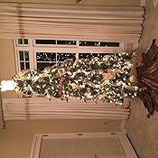 Amazon.com: Kurt Adler 10-Light 9-Inch Ivory and Gold Angel Treetop ...