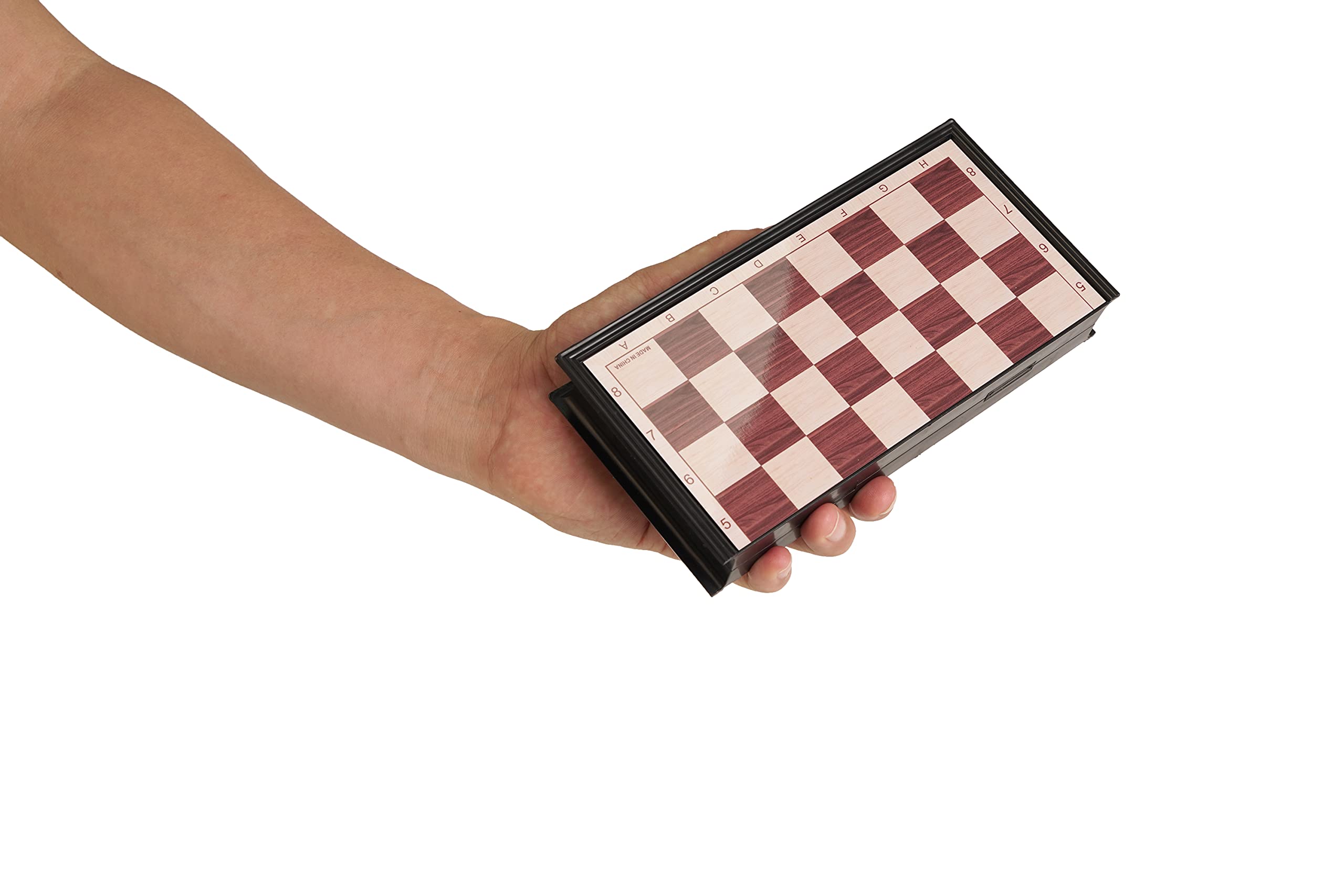 Mua Mini Chess Board, 7.08" x 7.08" Folding Chess Set with Magnetic ...