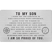 Graduation Letters To My Son