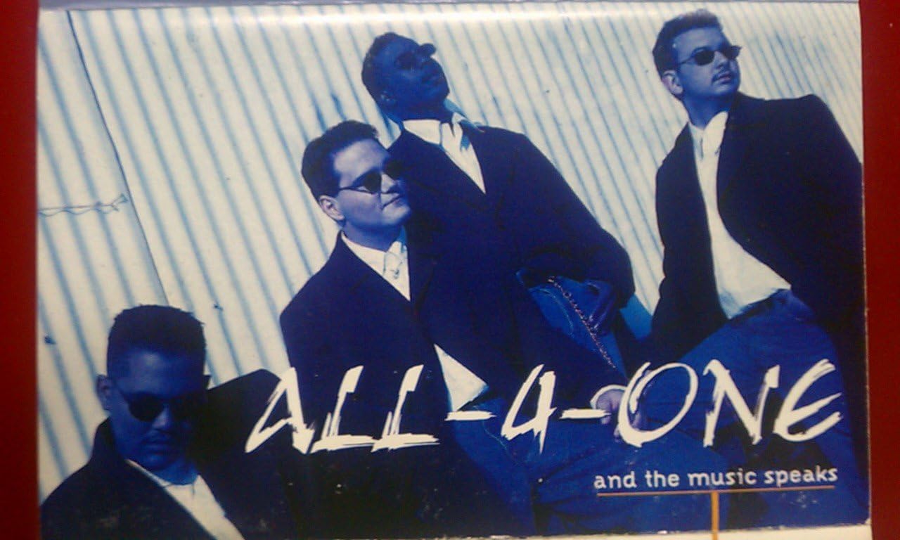 Amazon.com : All-4-One: And The Music Speaks (Audio Cassette Tape Album ...