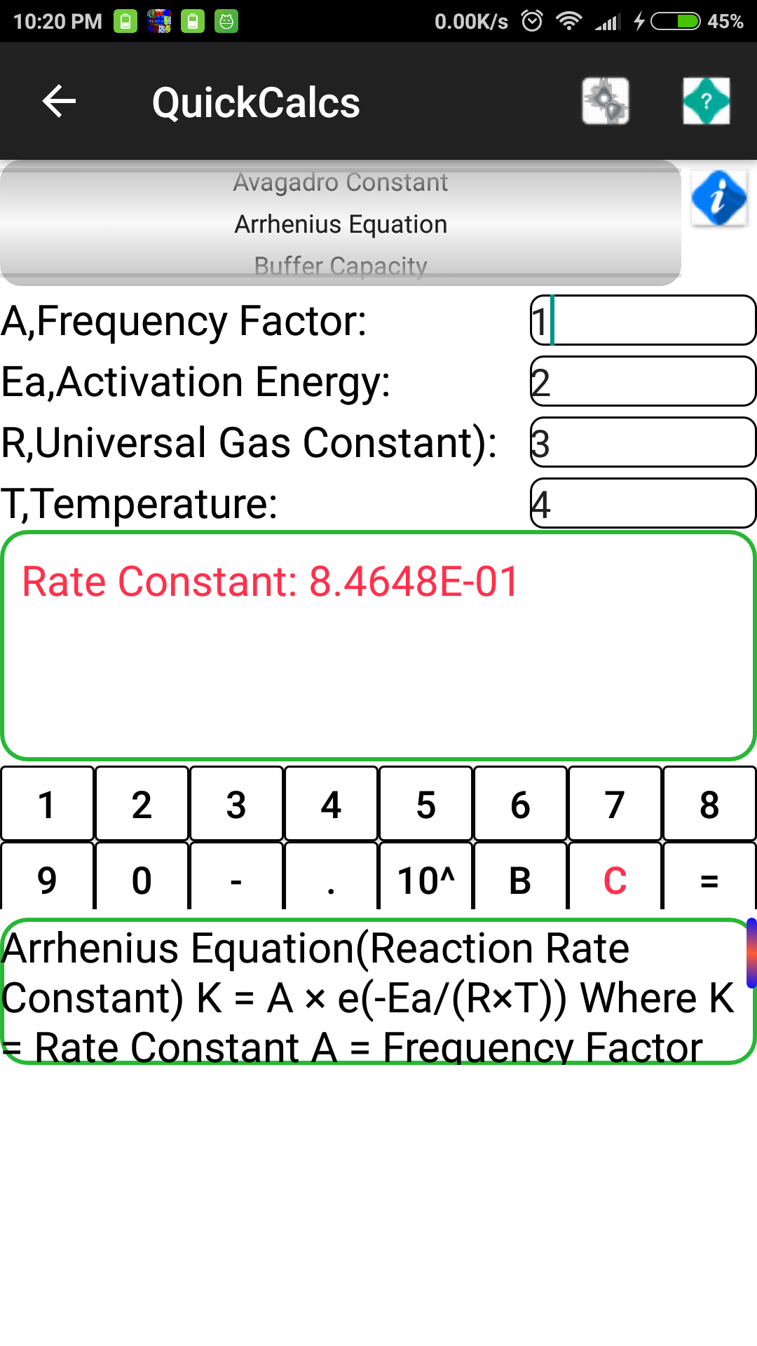 Chemical/Engineering Tools - ChemMathsDroid:Amazon.com:Appstore for Android