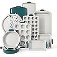 Amazon.com: Country Kitchen Nonstick Stackable Bakeware Set - Durable ...
