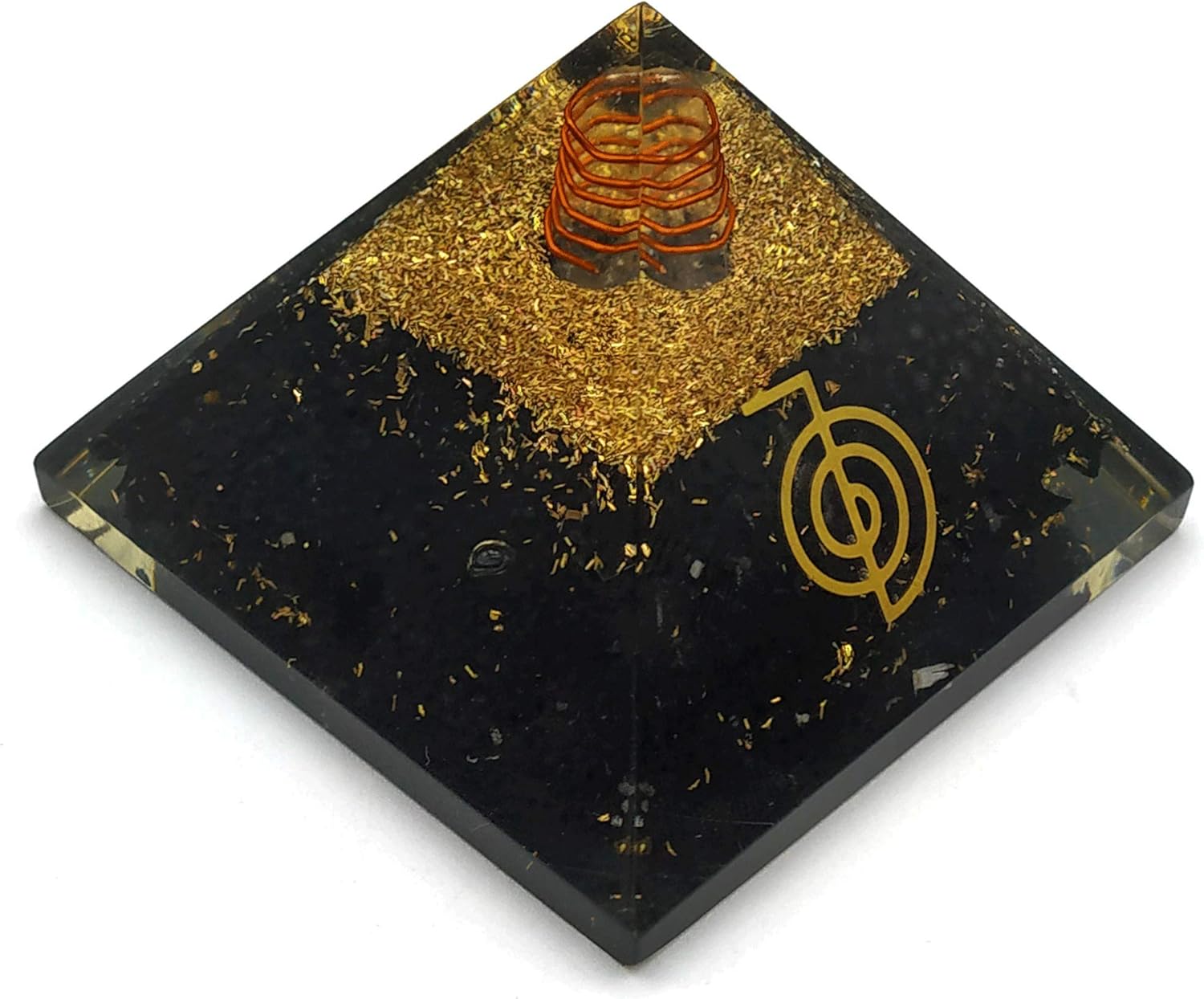 NewAgeHealings Shungite Crystal Orgonite Pyramids with Cho Ku Rei ...