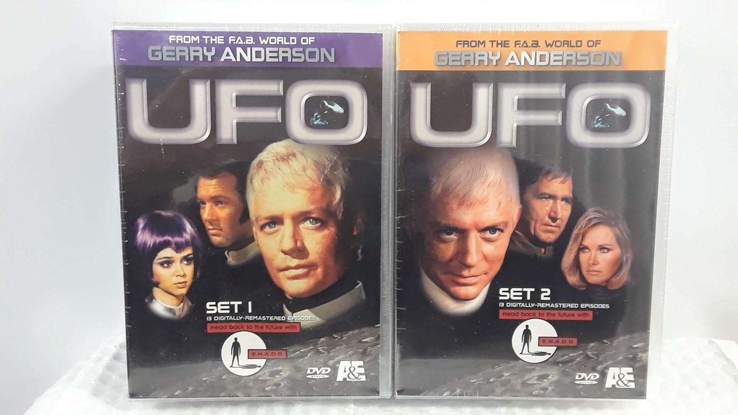Amazon.com: UFO THE COMPLETE TELEVISION SERIES SET 1 AND SET 2 DVD ...