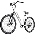 Amazon.com : Gotrax Dolphin 26" Electric Bike, Max Range 30Miles(Pedal ...