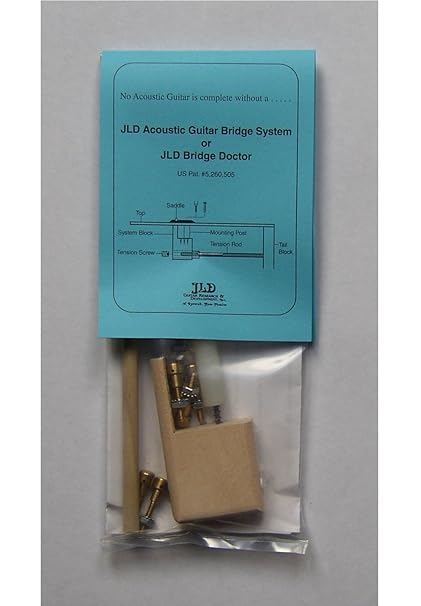 JLD Bridge Doctor Brass Pin Mount: Amazon.co.uk: Musical Instruments