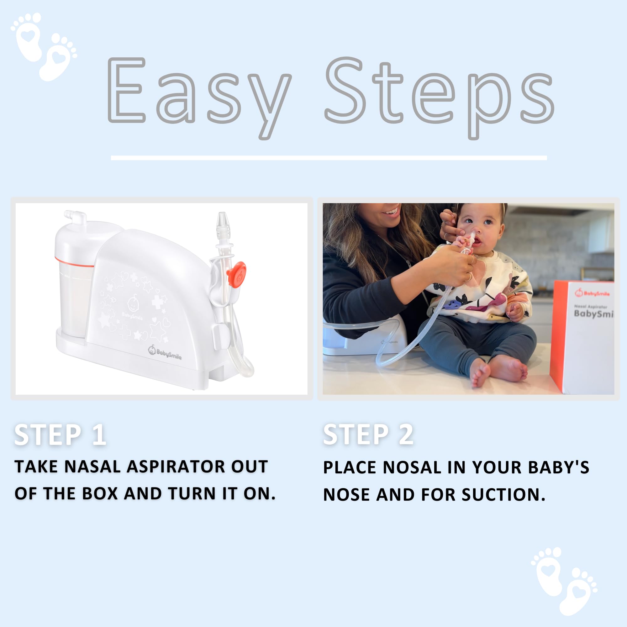 Mua BabySmile | Electric Baby Nasal Aspirator | Hospital Grade Nose ...