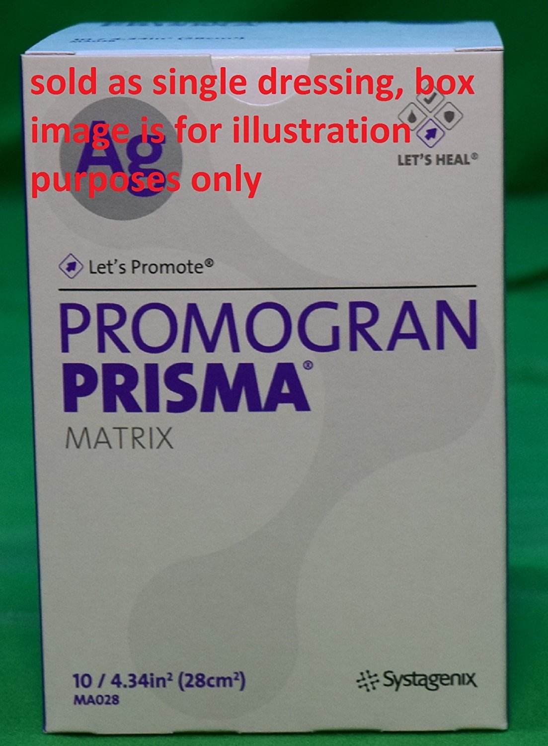 Promogran Prisma Matrix Wound Dressing - 4.34 sq. in. - Box of one unit ...
