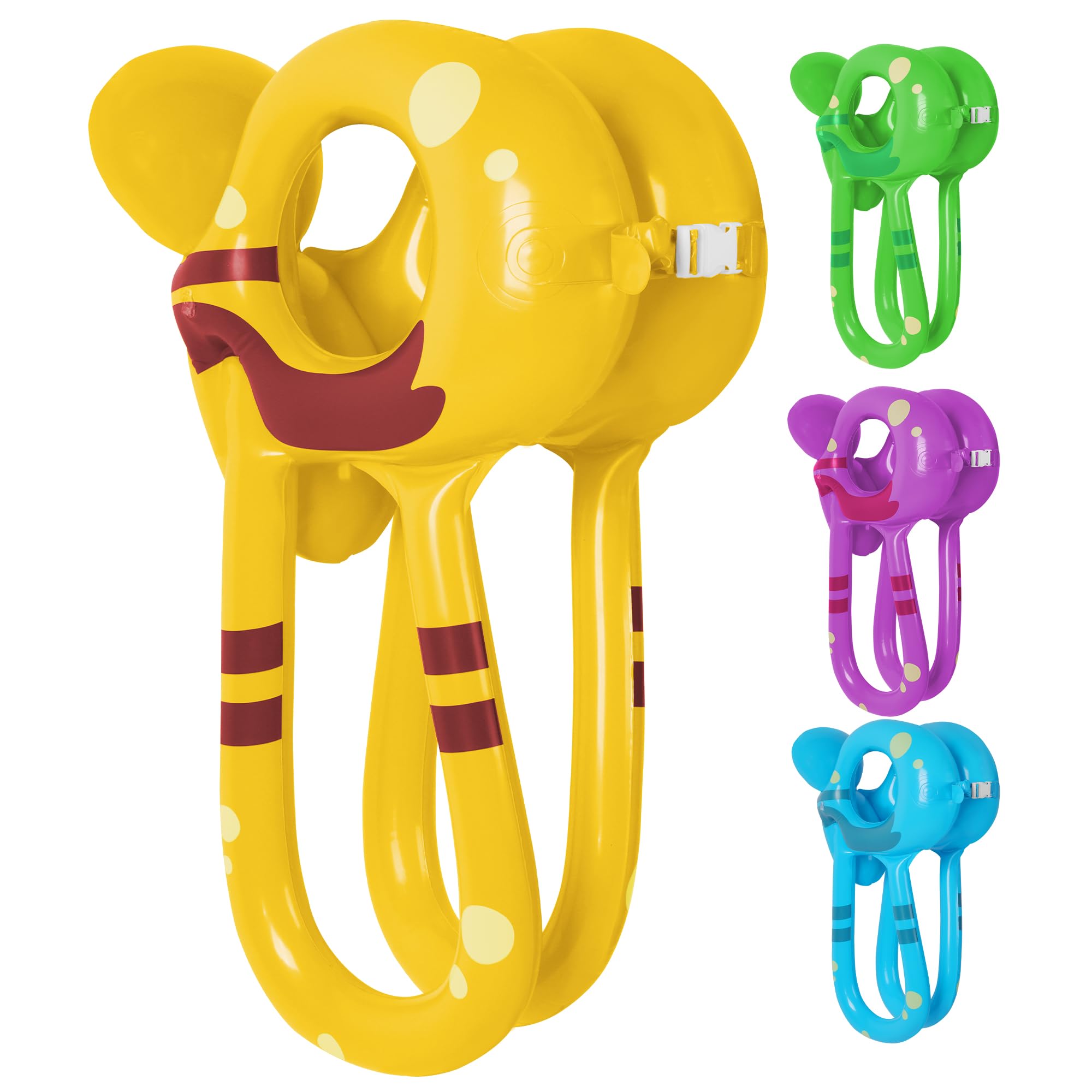 Floaties Swim Vest for Kids 34-50lbs, Swim Rings 3-8 years 360° Protect ...